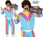 Mens 1980s Scouser Shell Suit Fancy Dress Costume Stag Party 80s Shell ...