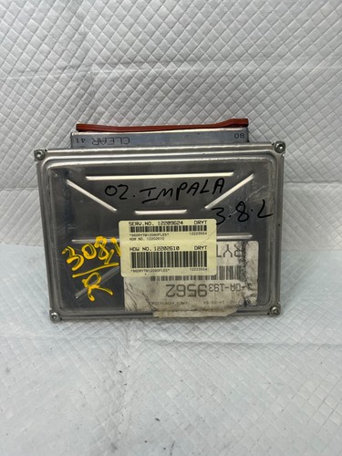 2002 CHEVY IMPALA Engine Computer Module ECU ECM 12209624 OEM (308/1 R ...
