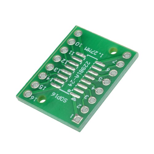 10PCS SSOP16 SOP16 TSSOP16 To DIP16 0.65/1.27mm IC Adapter PCB Board ...