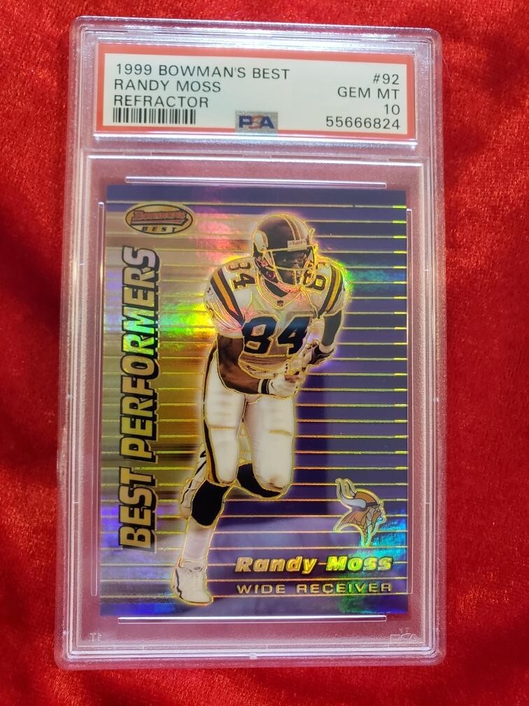 Randy Moss Football Cards - The Best Current Ebay Cards for Sale