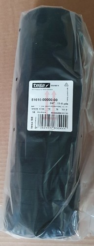 Tesa 51616 PET-Vliesklebeband 19 mm (16 Rollen) je 10 Meter, schwarz ...