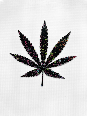 Marijuana Pot Plant Hemp Leaf Vinyl Car Truck Decals Stickers | eBay
