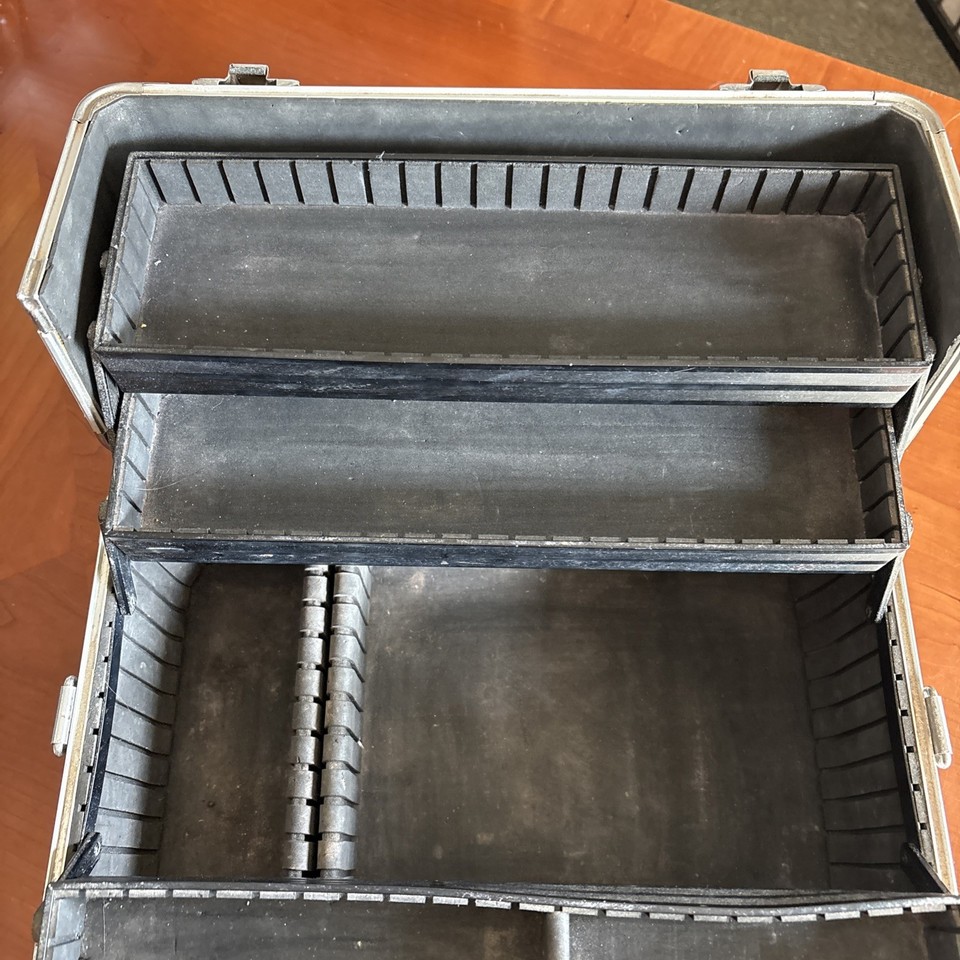 Sephora Silver Makeup Train Case Professional 14x9x10 | eBay