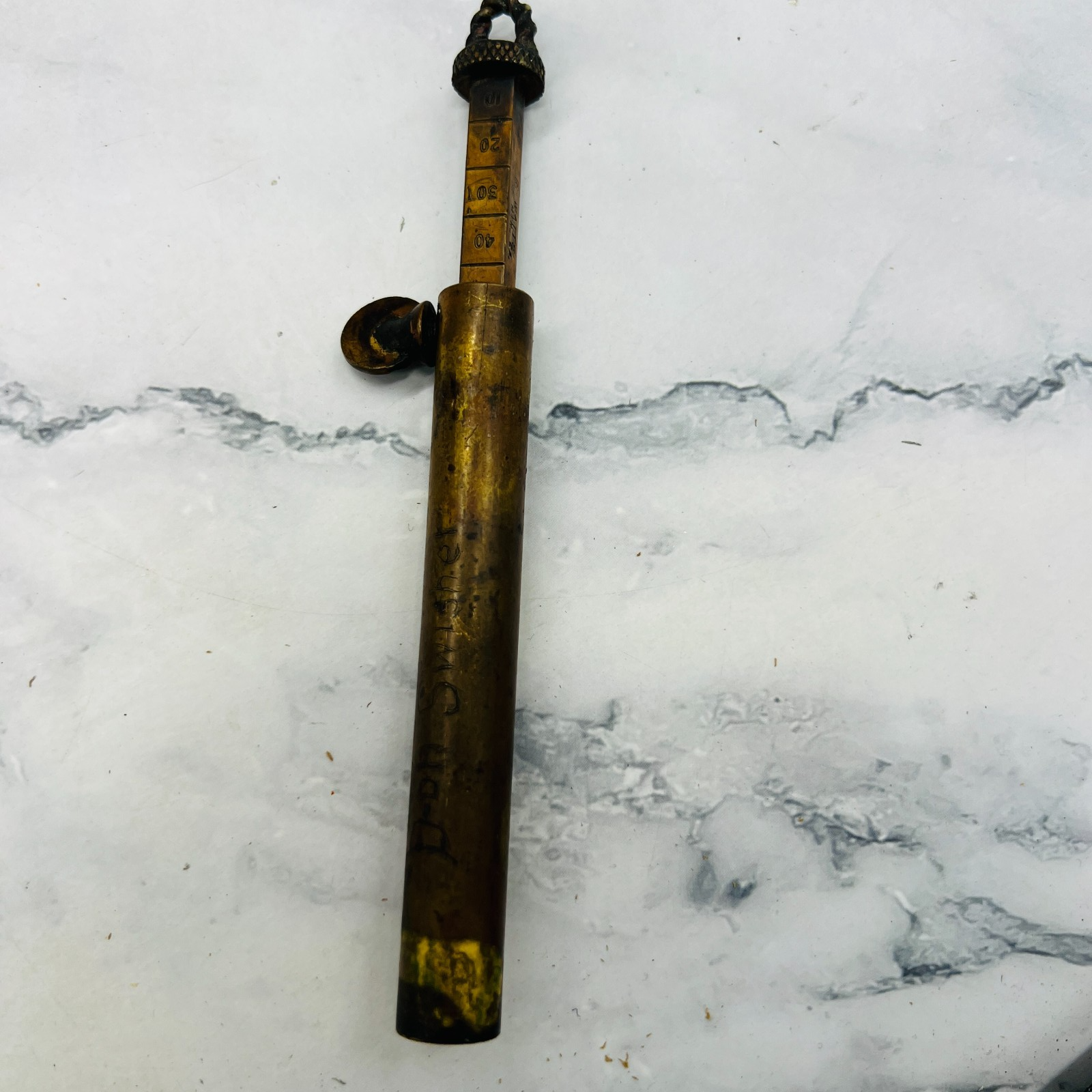 Antique Black Powder Flask Muzzleloader Hard Boiled Leather Brass Pouch ...
