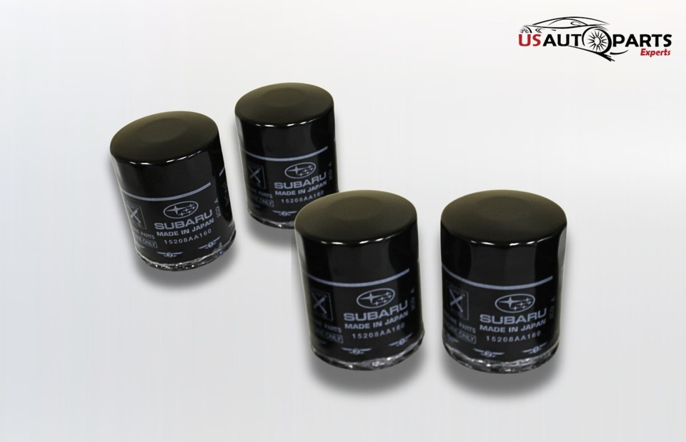Set of 4 Genuine Subaru Engine Oil Filter For Forester Impreza Legacy ...