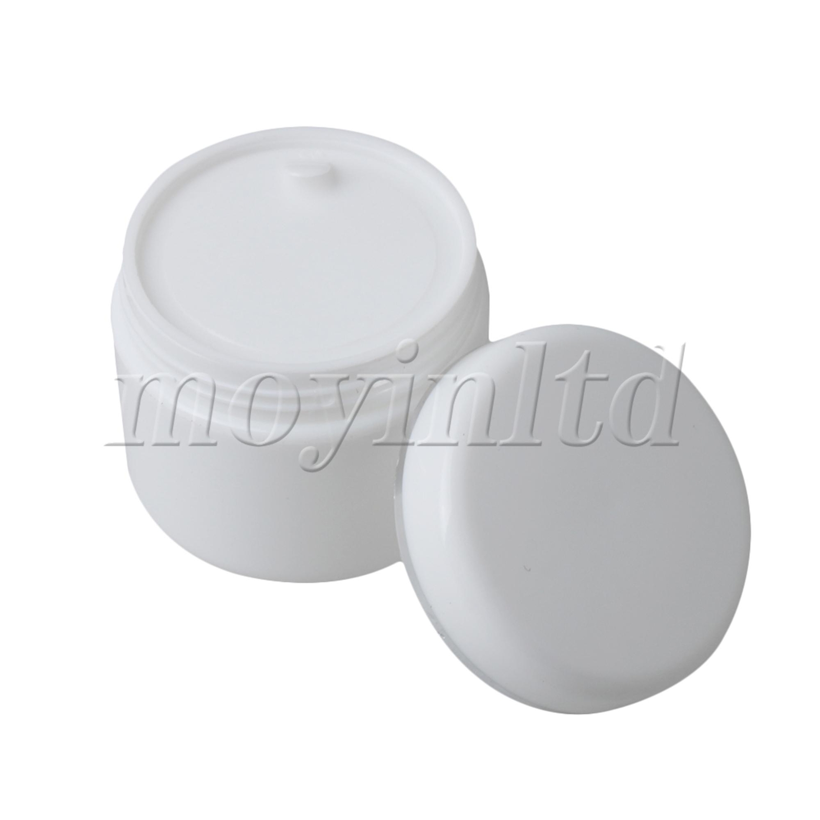 30G Plastic PP Cream Balm Container Pot White Pack of 10 | eBay Australia