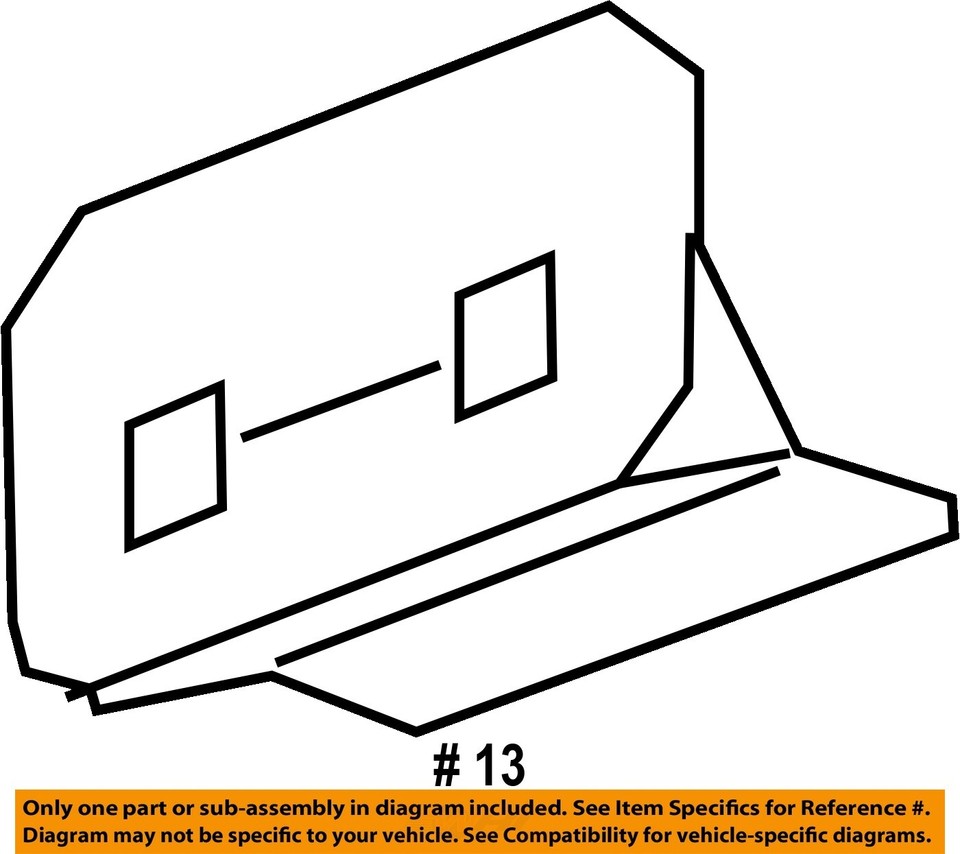 GM OEM 14-19 Silverado 1500 Frame Frame Components-Access Cover ...