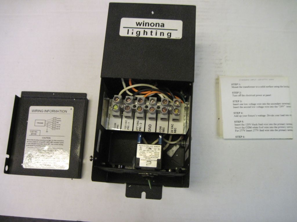 Winona Lighting 6500179 100W 24V /120-277V Transformer Assembly | eBay