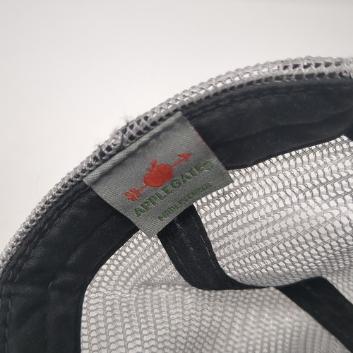Apple Gate Snapback Trucker Hat Gray One Size Adjustable Mesh Back 6 ...