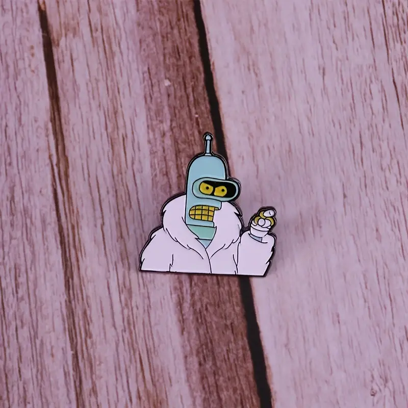 3PK Bender Futurama Enamel Pin Set Fox Disney Fortnite New Cartoon Hulu ...