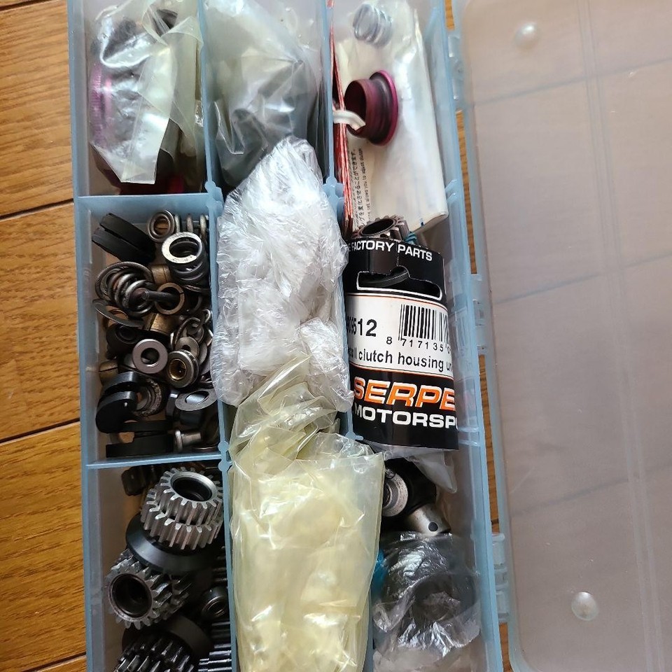 Serpent 710 Rc Car Engine Powered Nitro Touring Car Racing Chassis Made ...