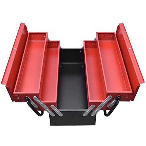 Tool Kit Box for Home and Garage Tool Box Without Tools 5 Compartments ...