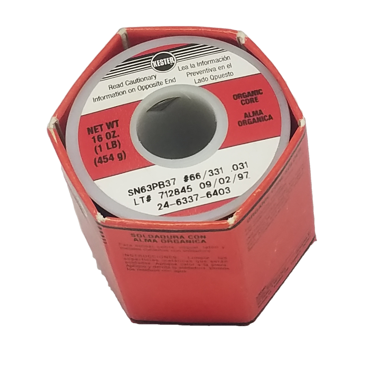 24-6337-6403 Solder 63/37 .031 DIA. 1LB SPOOL | eBay