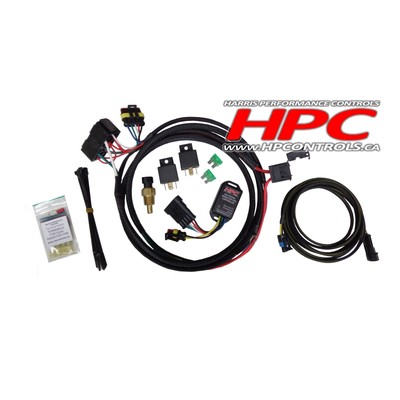 HPC Radiator Fan Control Kit with Harness for Two Fans (Sequential ...