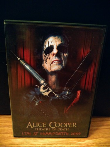 Alice Cooper DVD + CD Theatre Of Death 2009 Live At Hammersmith ...