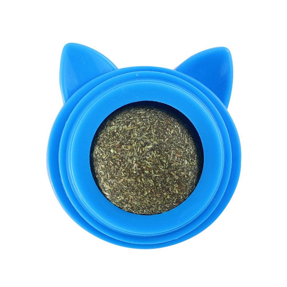 Rotatable Catnip Ball Natural Safe Catnip Balls Toy Pet Health Supplies ...