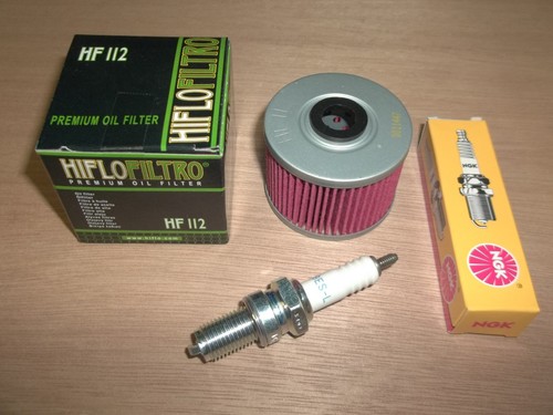 Honda TRX300EX Tune Up Kit NGK DR8ES-L Spark Plug & HIFLO Oil Filter ...
