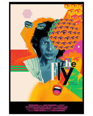 Fly 1986 by Doaly Ltd Edition x/100 Screen Print Poster Mondo MINT ...