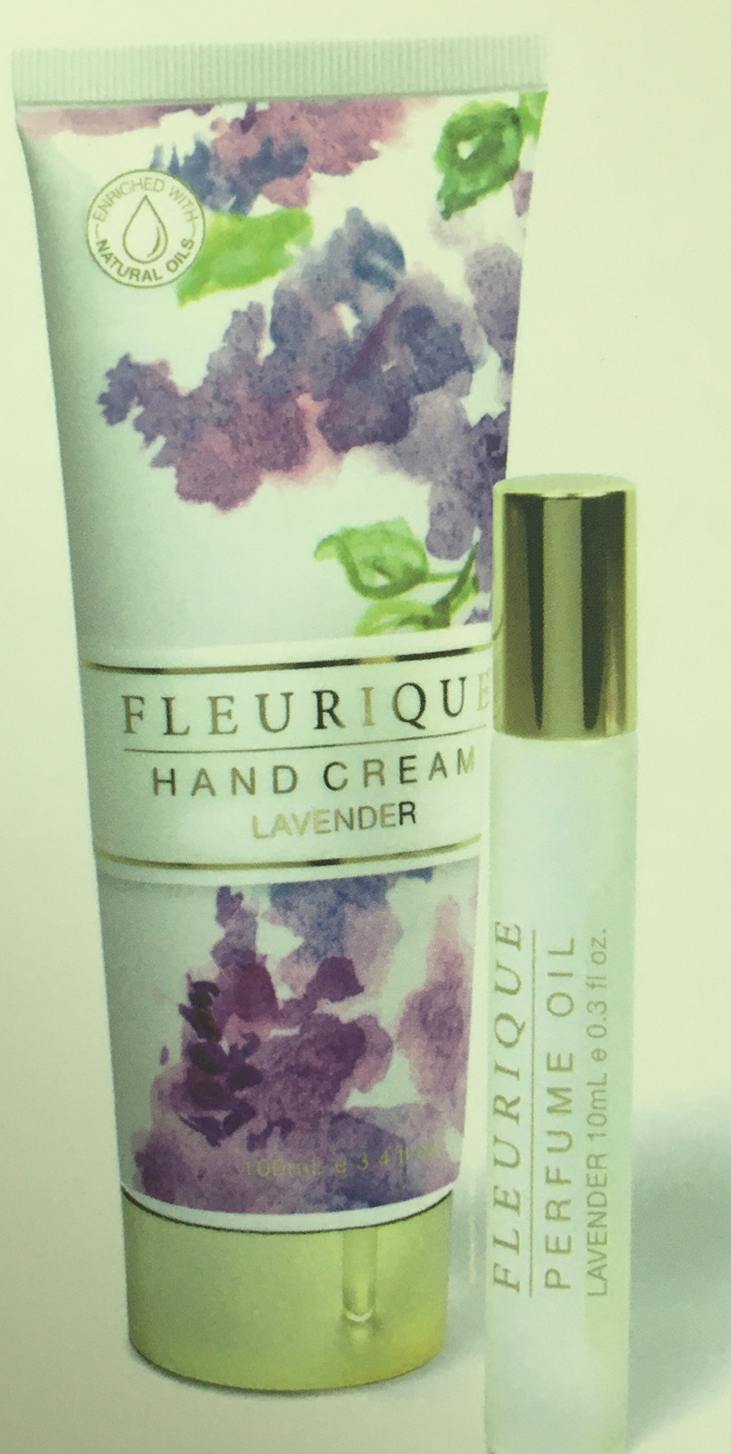 Fleurique Floral favourites set Lavender Hand Cream 100ml and Lavender ...
