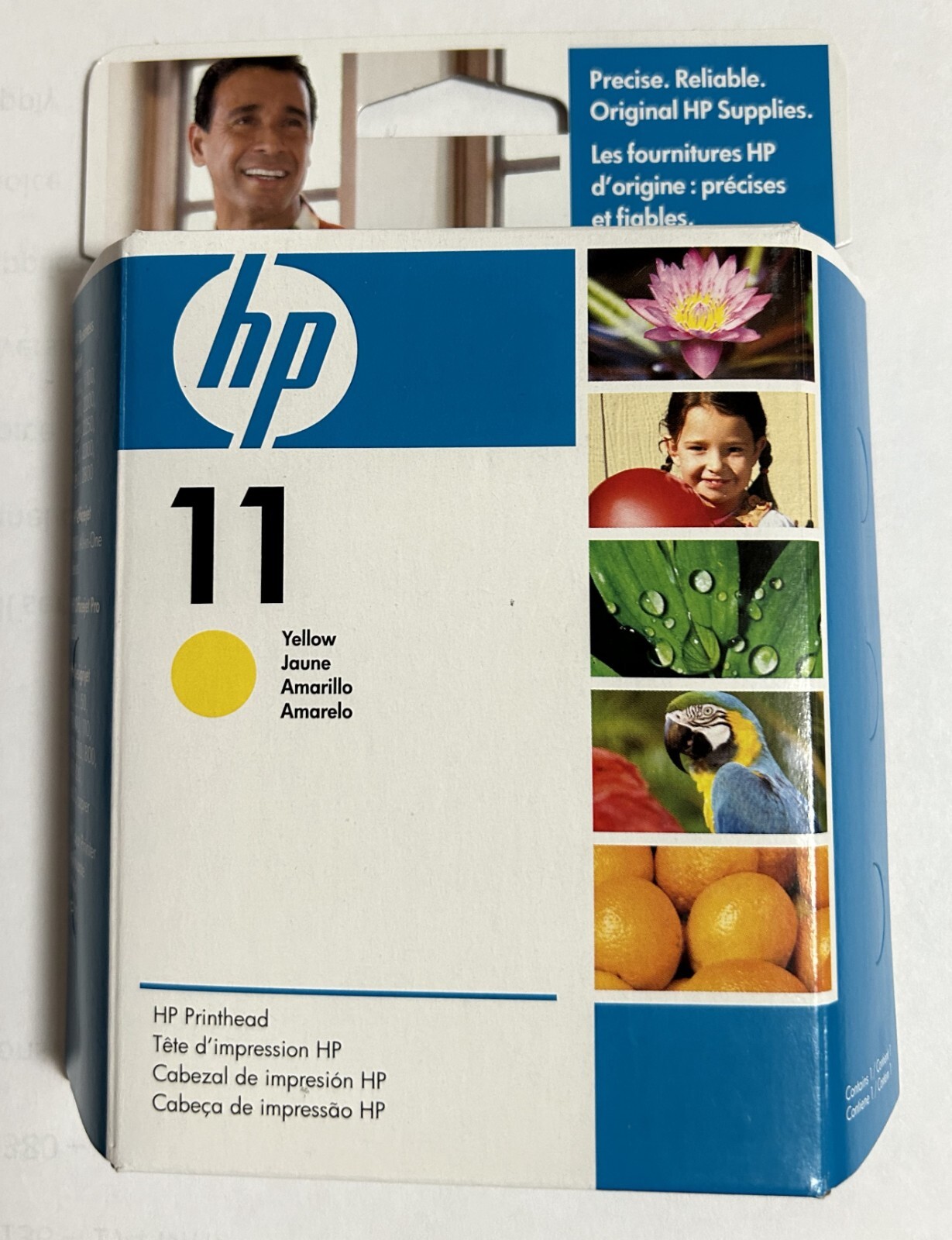 Genuine HP 11 Printhead Yellow C4813A - Brand New & Sealed - Exp 12/ ...