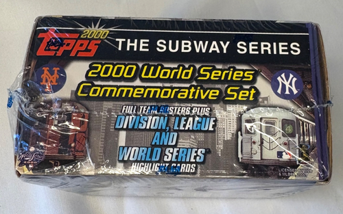 RARE 2000 Topps Subway Series World Series Commemorative Set Yankees ...