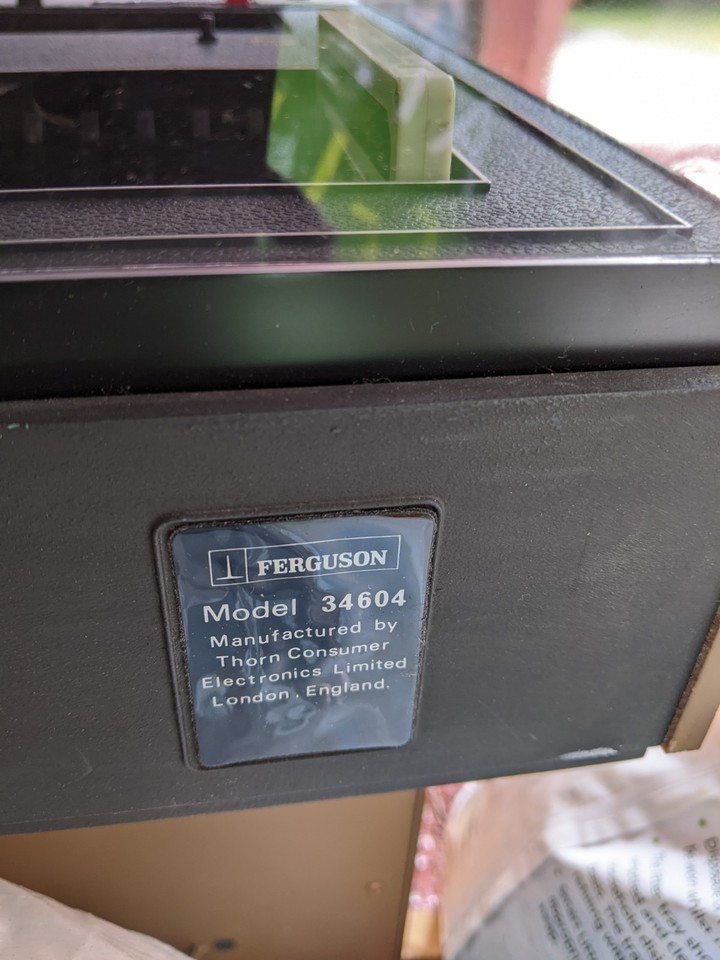 Vintage 1970s Ferguson Studio 6 Music Centre in Working Order with ...