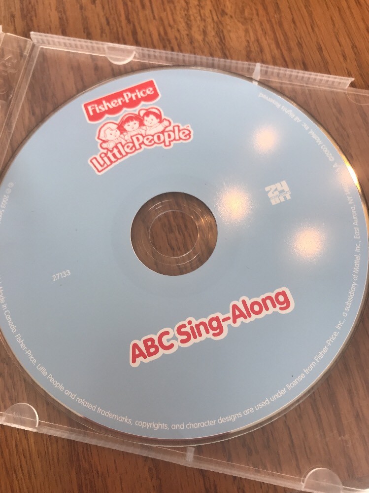 Fisher Price: Little People: ABC Sing-Along CD Gold Edition-RARE ...