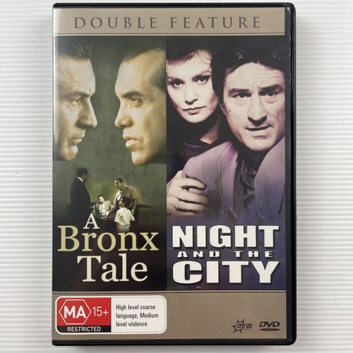 A Bronx Tale & Night and the City DVD Region 4 Robert De Niro Double ...