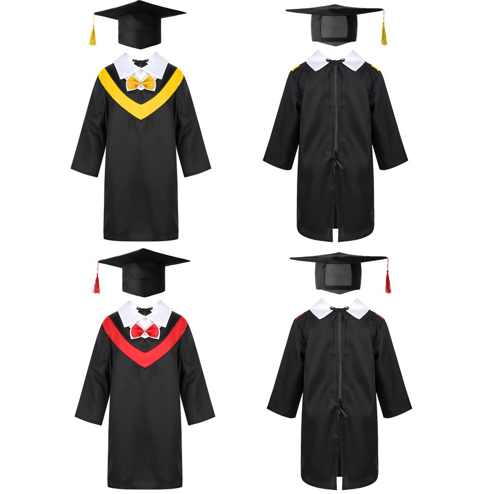 Boys Girls Graduation Dress Preschool Primary School Student Uniform ...