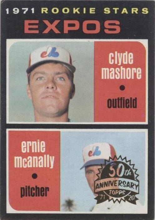 2020 Topps Heritage - 1971 Buybacks 1971 Rookie Stars Ernie McAnally ...