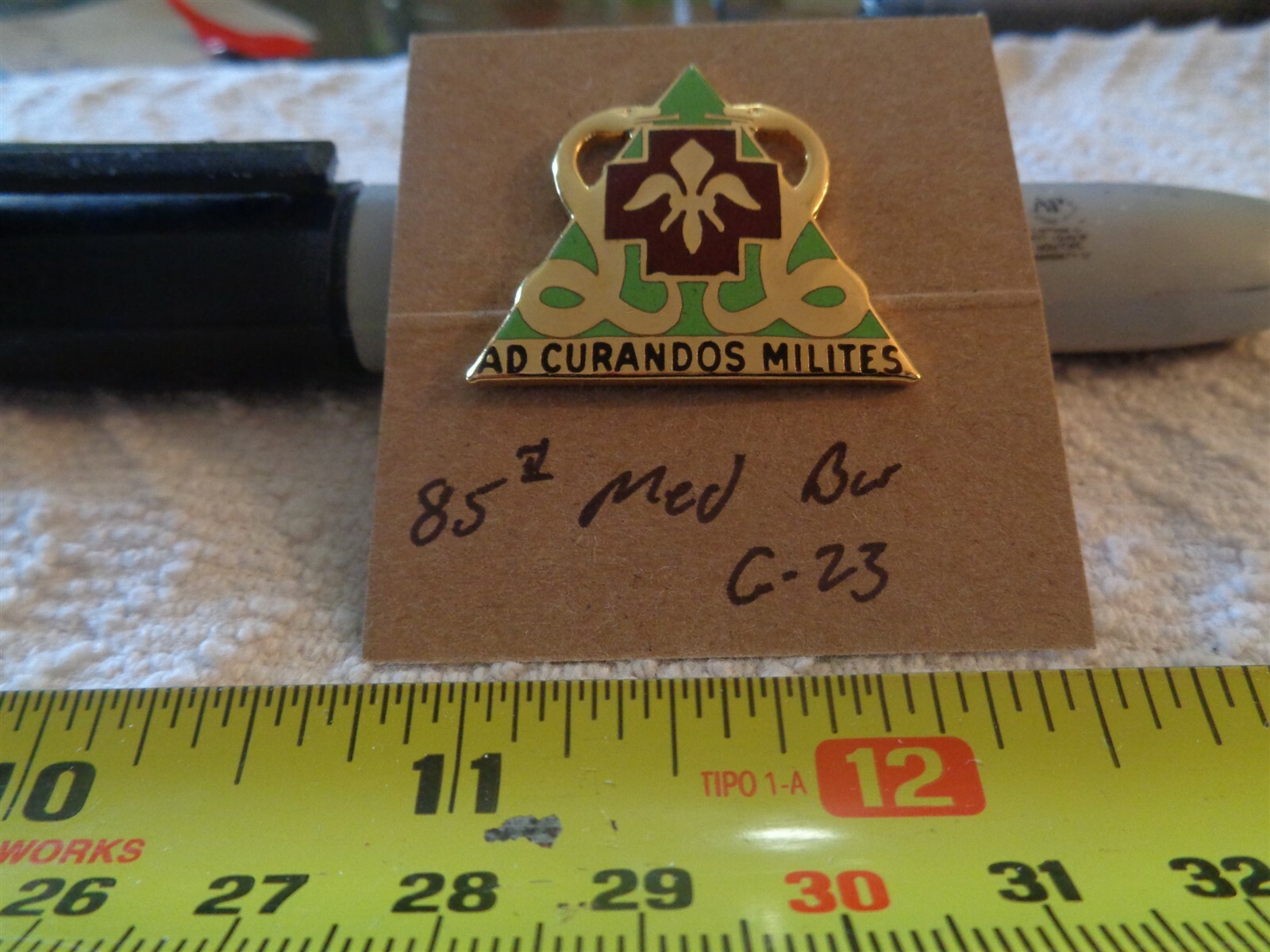 85th Medical Battalion G-23 Unit Crest, DI, DUI (DRAW#H4) | eBay