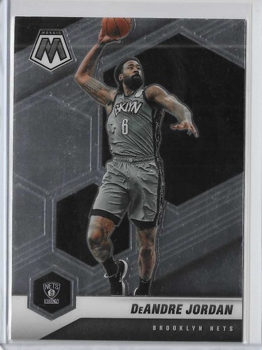 2020-21 Panini Mosaic Basketball DeAndre Jordan Card #153 Brooklyn Nets ...