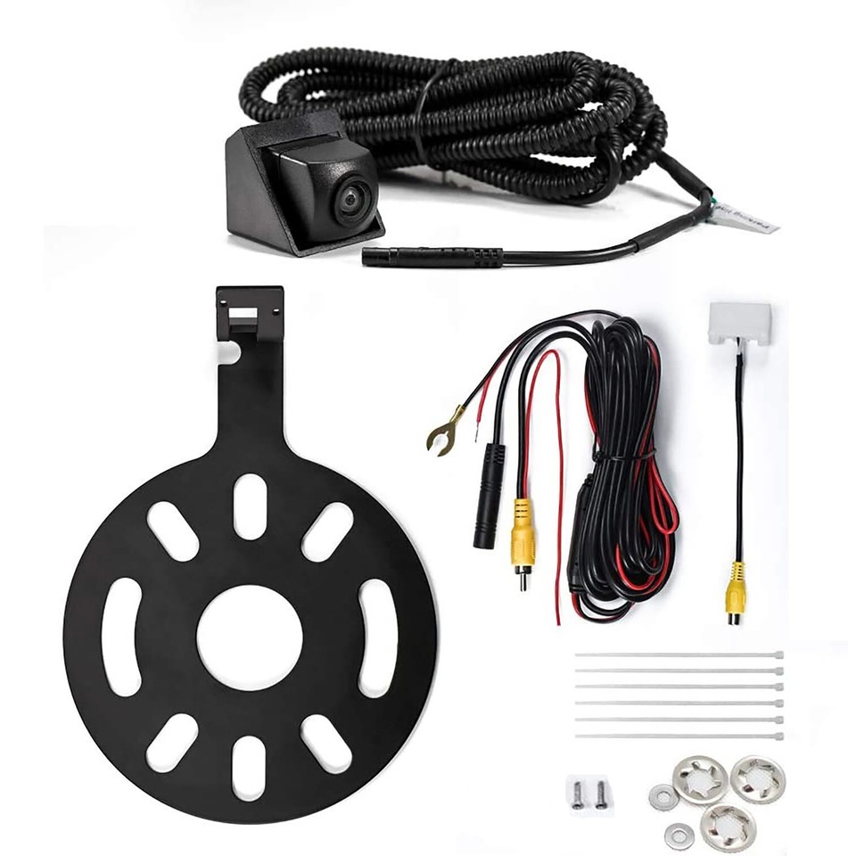 Rear View Backup Camera Kit w/ Spare Tire Bracket For Jeep Wrangler JK ...