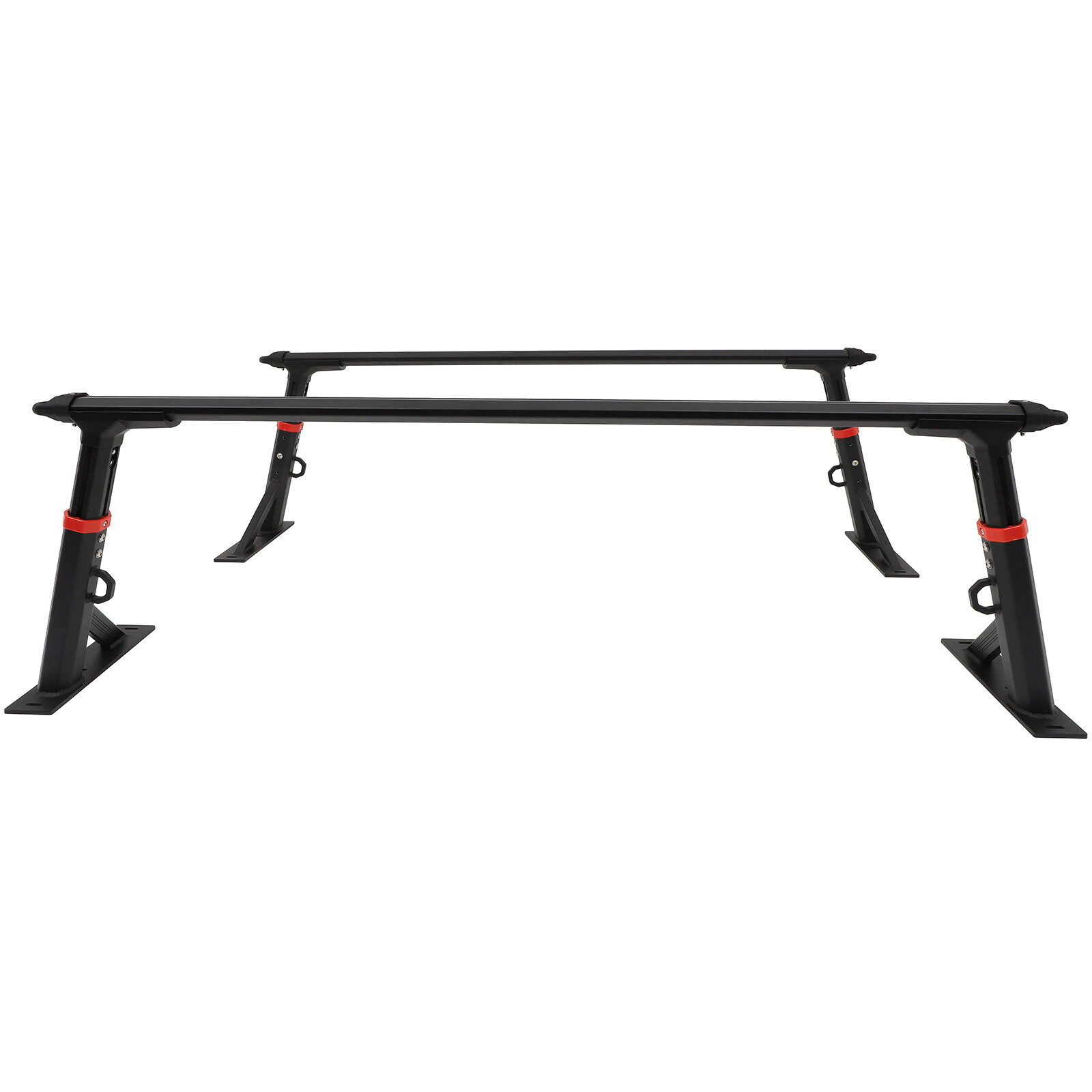 For Pickup Truck Bed Racks Rear Ladder Rack Adjustable Height Heavy ...