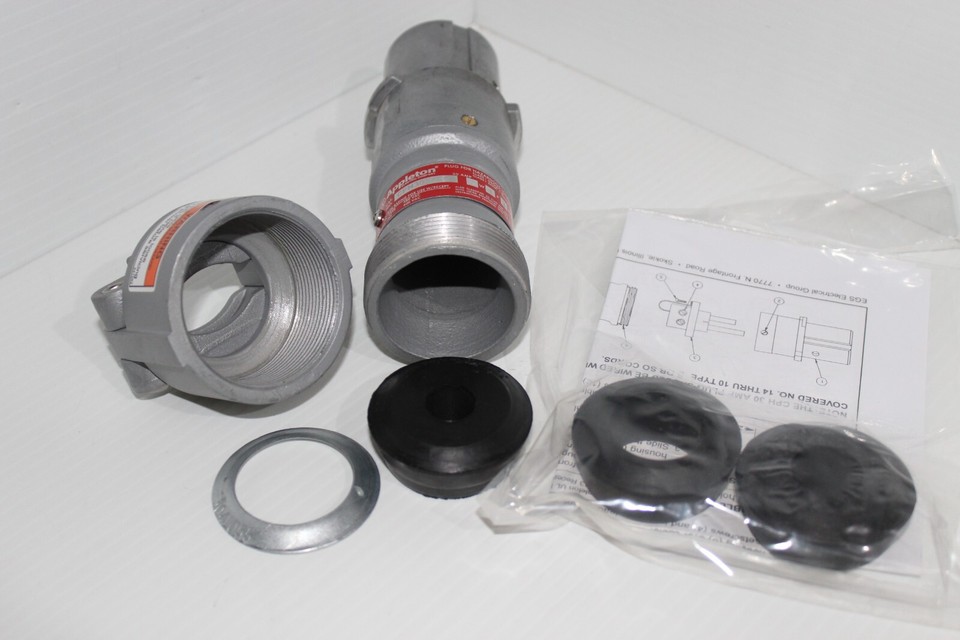 ⭐NEW IN BOX⭐Appleton CPH3034BC 30-Amp EXPLOSION PROOF PLUG 3W4P 30A 🔴 ...