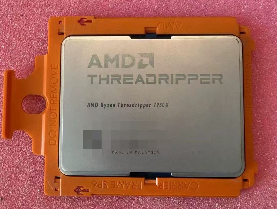 AMD Ryzen Threadripper 7980X 64 core 128 threads 350W 256MB CPU ...