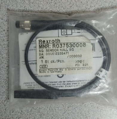 REXROTH R037530008 SENSOR HALL BG MAGNETIC PROOF NEW!! QUANTITY!! WOW ...