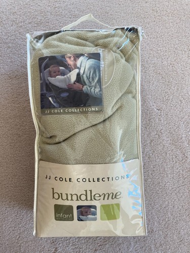 JJ Cole Bundle Me Sage Green Sherpa Baby Bundling Bag Stroller Car Seat ...