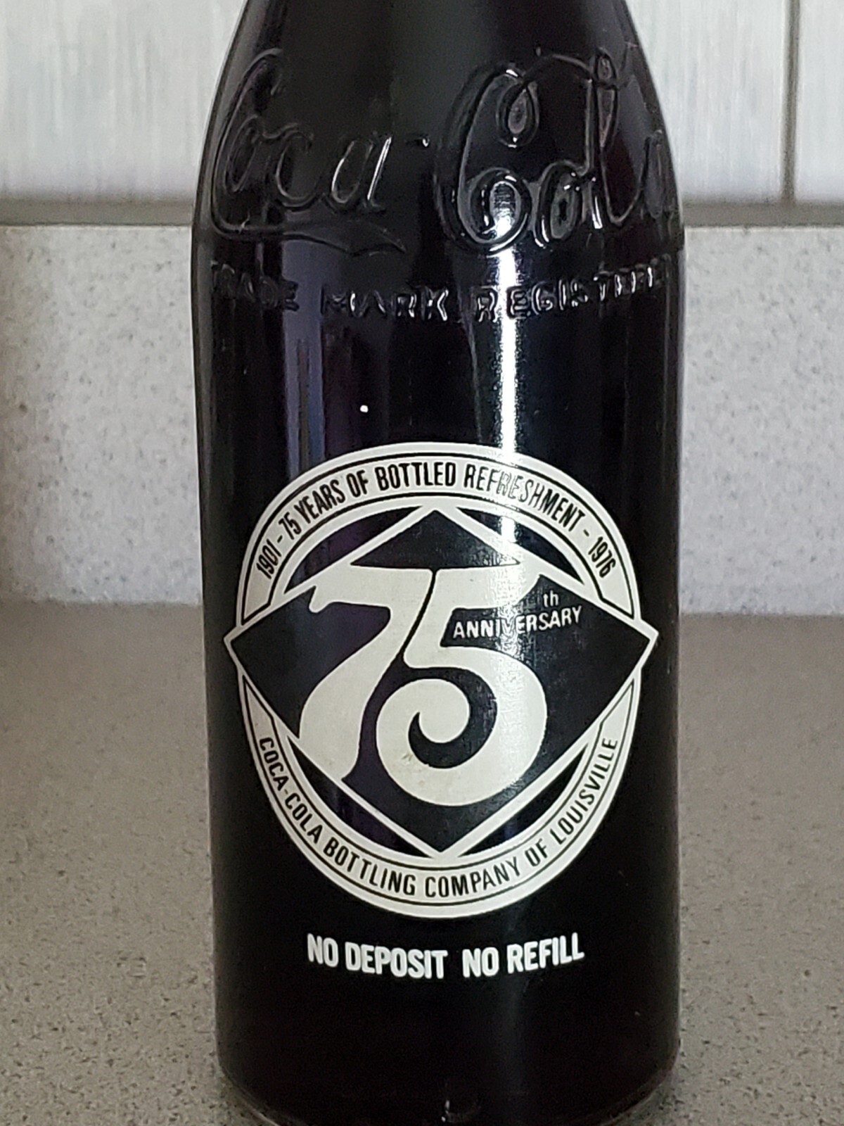 1976 Coca-Cola Bottling Company Louisville Kentucky 75 Year Anniversary ...