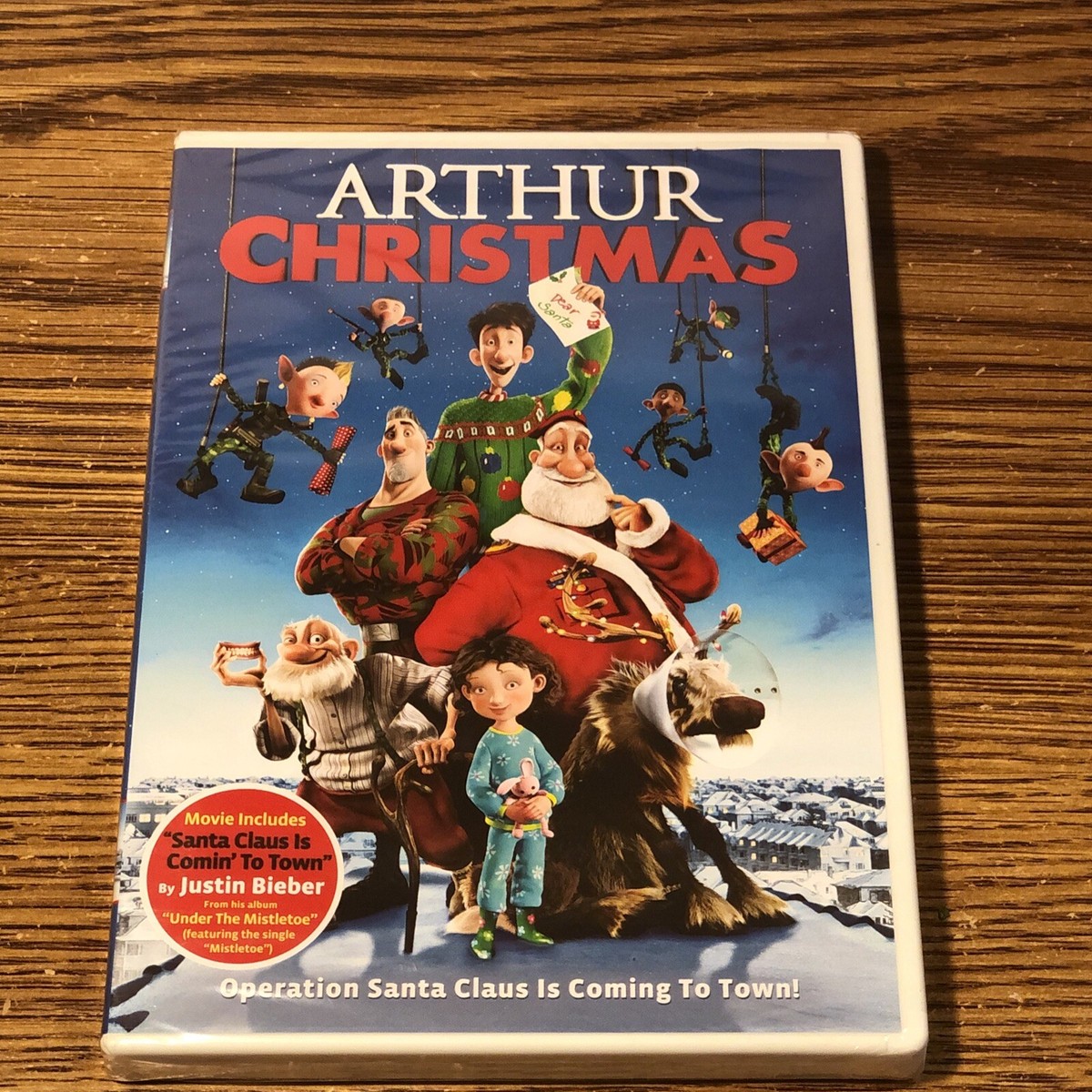 Arthur Christmas Dvd Cover Arthur Christmas (Blu Ray + DVD)