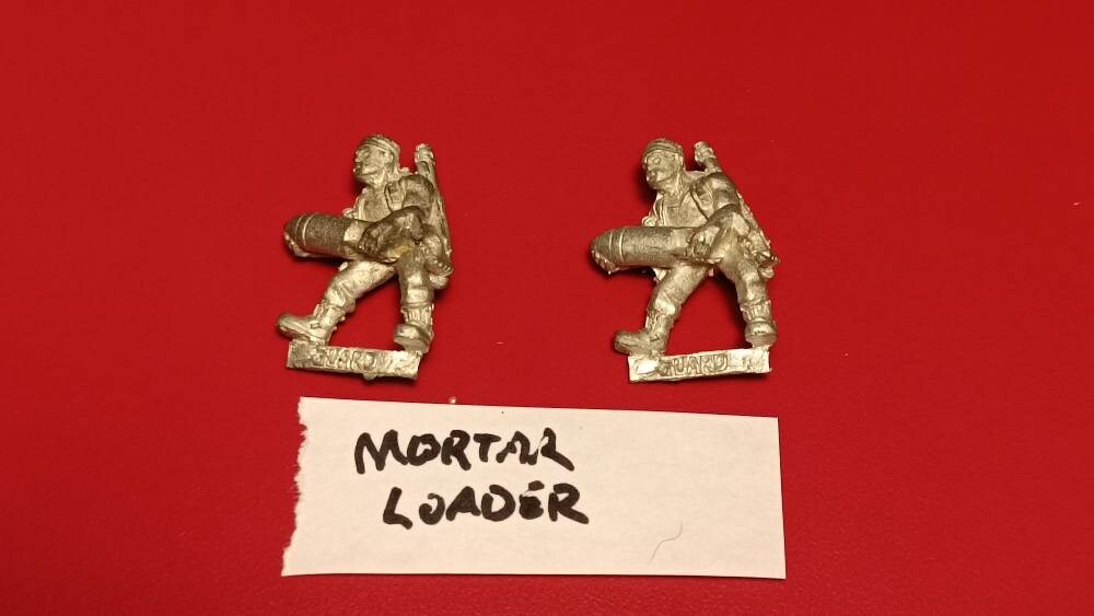 40k (1) Metal Catachan Mortar Loader Imperial Guard Astra Militarum ...