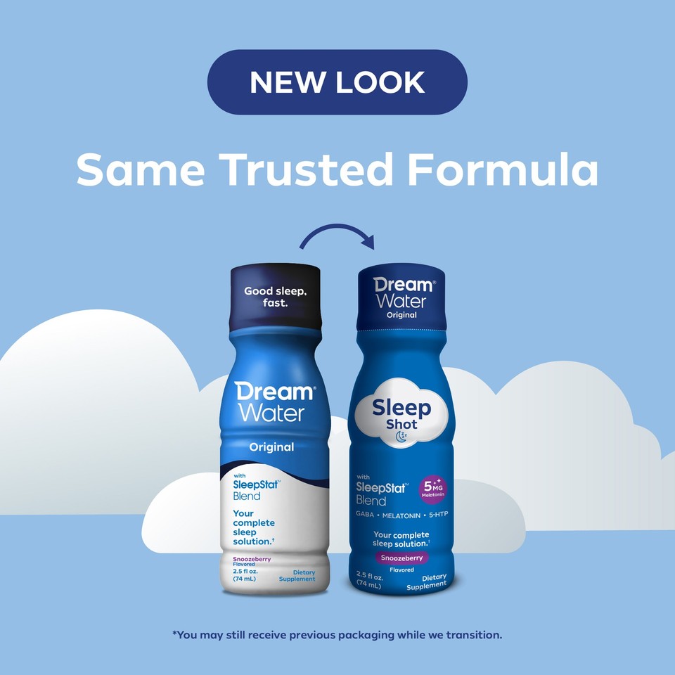 Dream Water: Sleep Aid Shot - Snoozeberry - 12pk | eBay