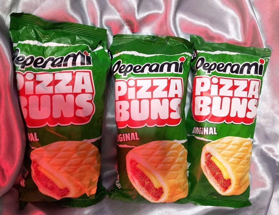3 packs Peperami MRE 12 Pizza BUNS Pepperoni w/ Cheese & Sauce. Ration ...