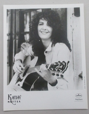 PRESS PROMO PHOTO COUNTRY MUSIC PORTRAIT KATHY MATTEA B&W 8X10 U443 | eBay