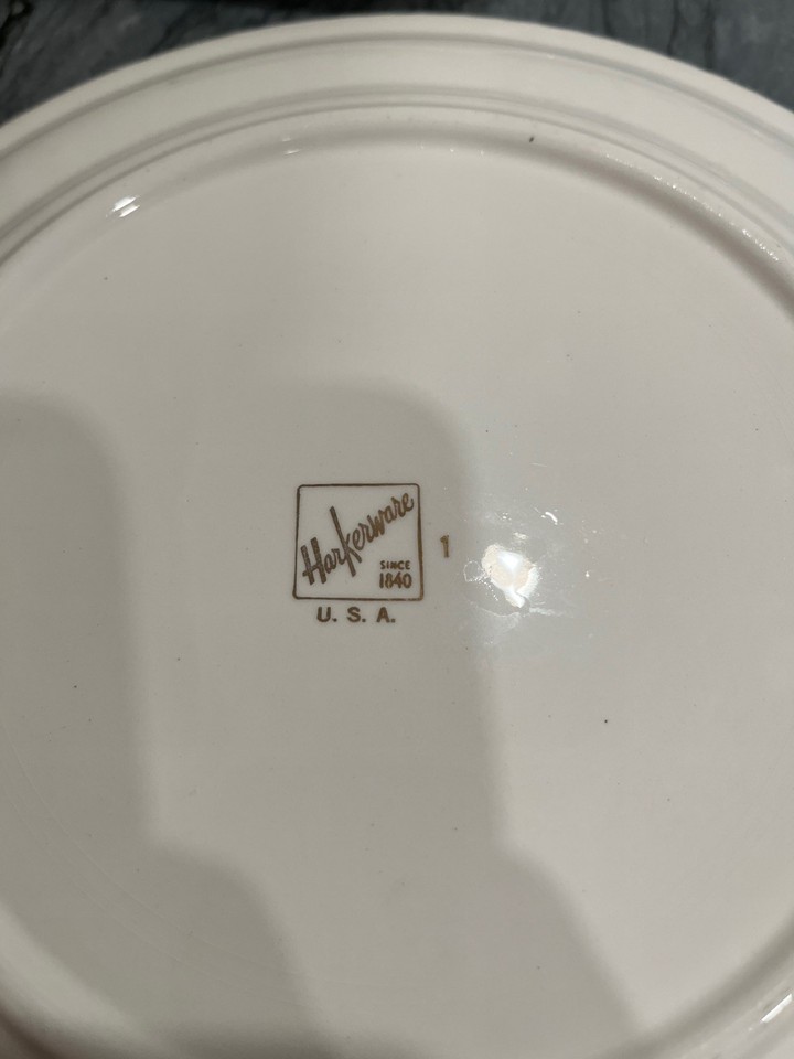 Vintage Harkerware Currier And Ives 10.25” Plate (The Old Homestead in ...