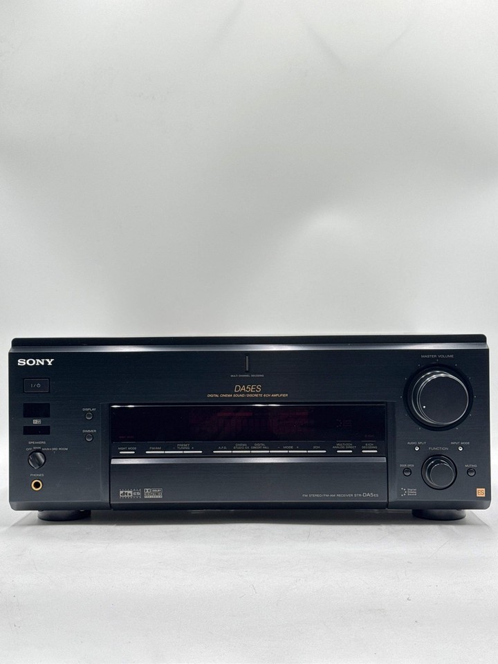 Sony STR-DA5ES 6.1 Channel 420 Watt FM Stereo/ FM-AM Receiver | eBay