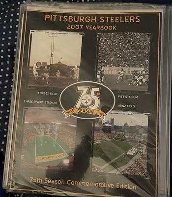 2007 Pittsburgh Steelers 75th Season Commemorative Edition NFL Official ...