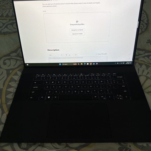 Dell Precision 5760 17" UHD i7-11850H 2.5GHz 32GB RAM 1TB SSD RTX A3000 ...
