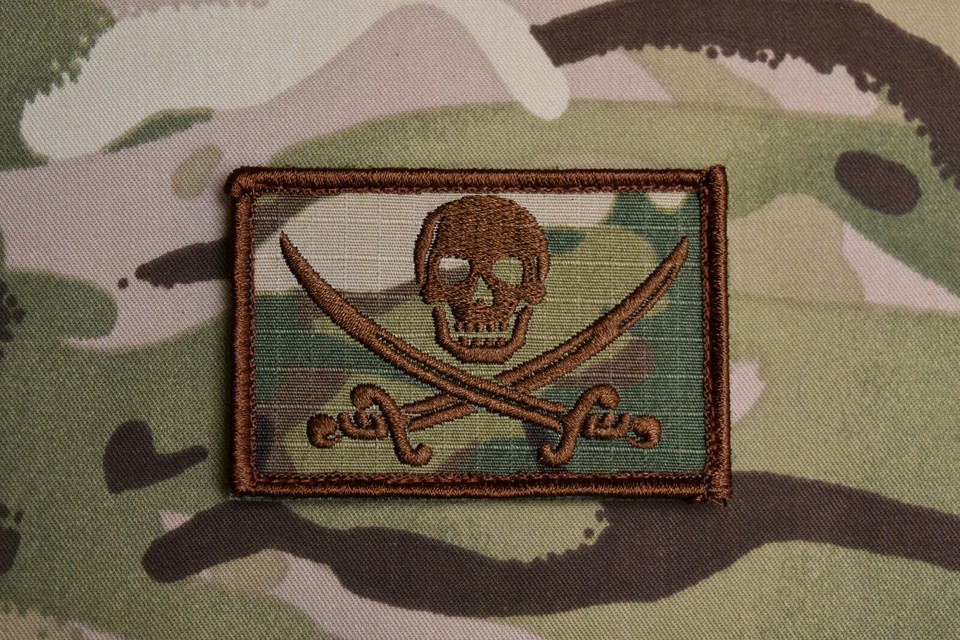 Multicam Calico Jack Patch Set DEVGRU SEAL CAG Green Beret Special ...