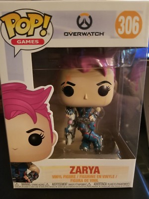 Zarya W/ Leaning on Rifle 306 Overwatch Games Funko Pop Vinyl NIB | eBay
